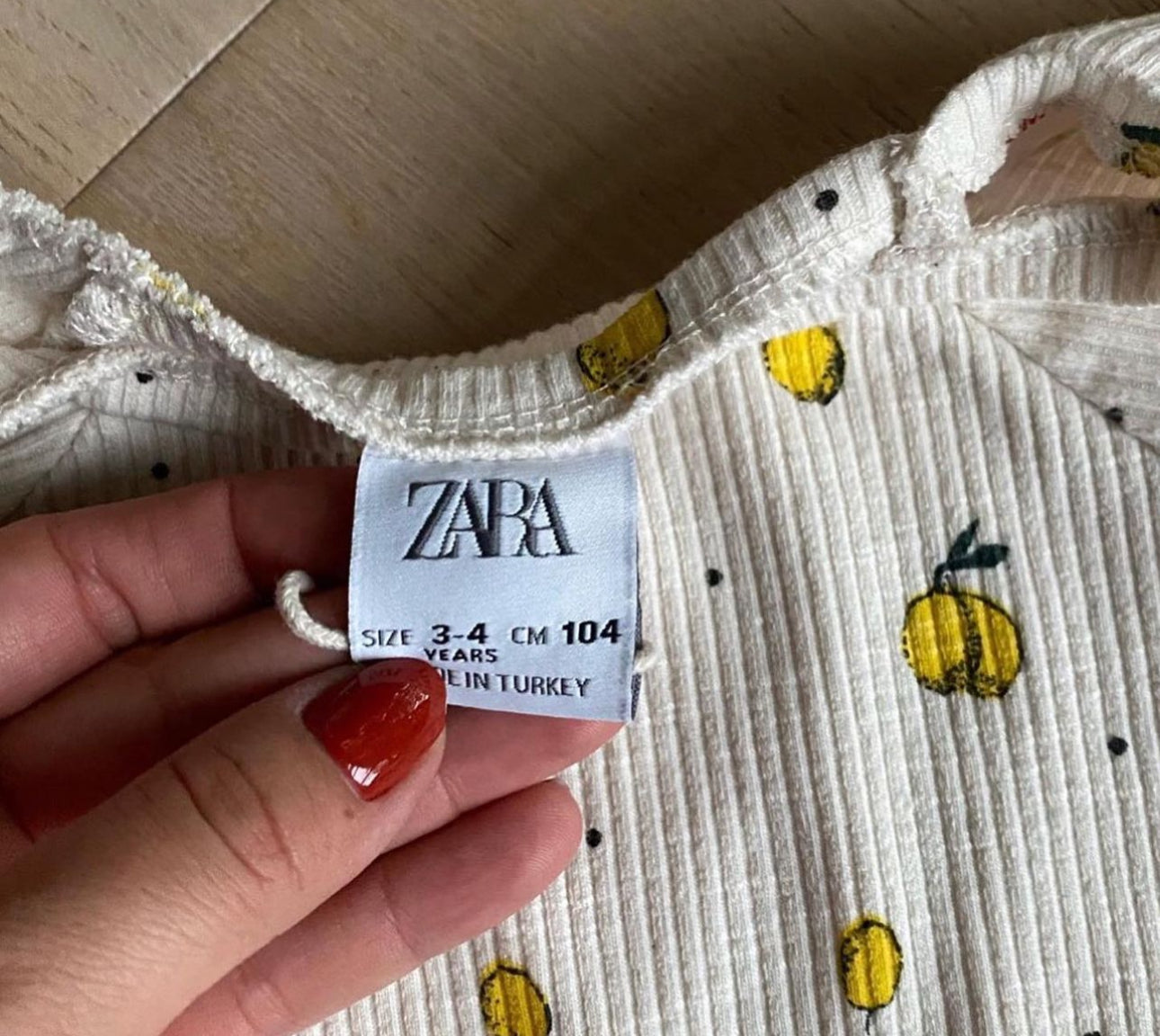 Zara Lemon Set – mini treehouse