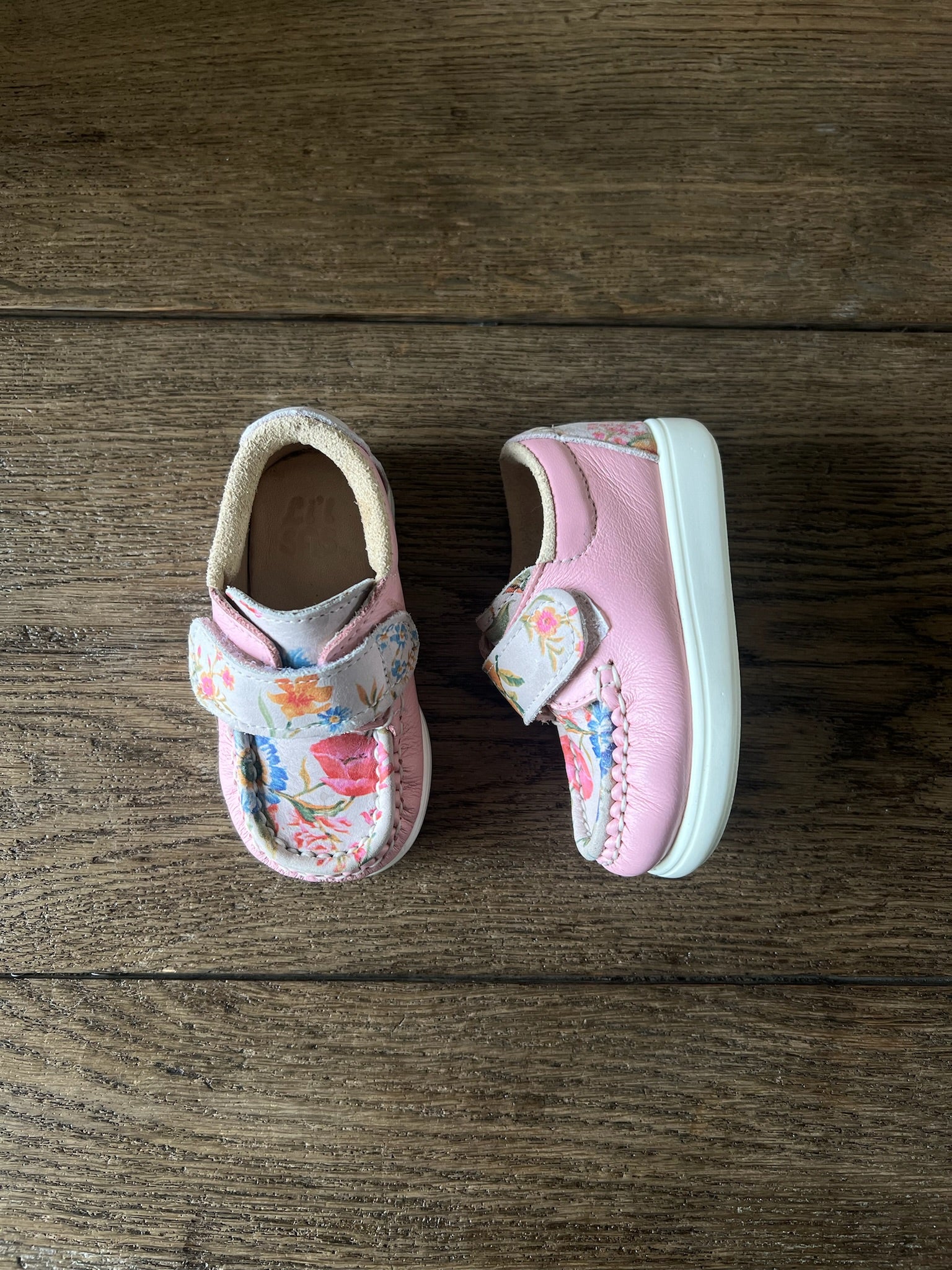 SAS LIL Leather Floral Booties