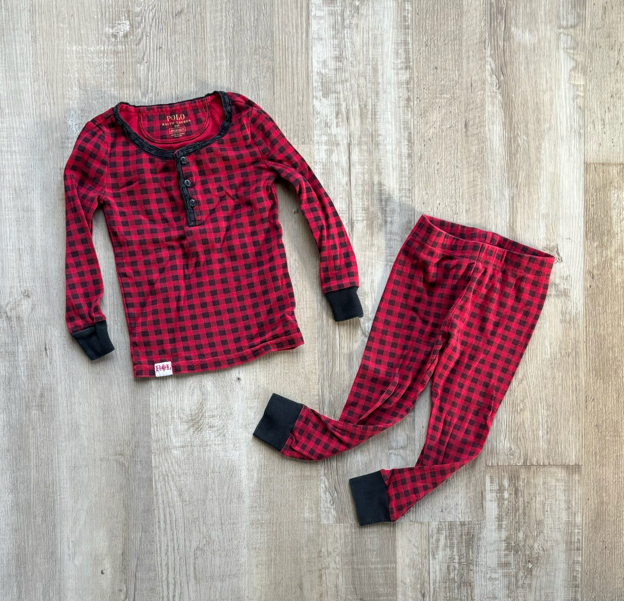 Polo Ralph Lauren Red Checkered Pajamas
