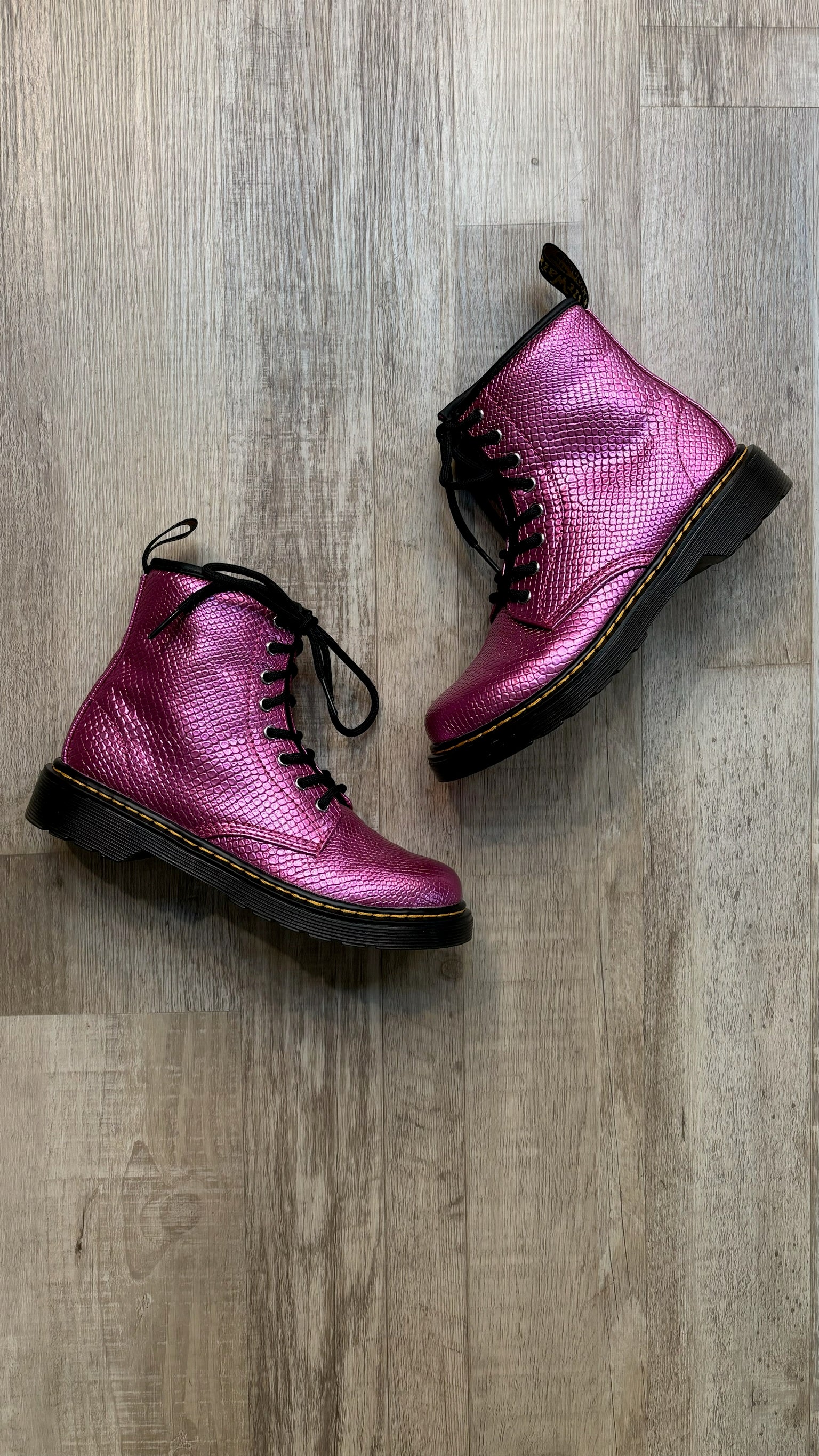 Dr Martens Hot Pink Boots