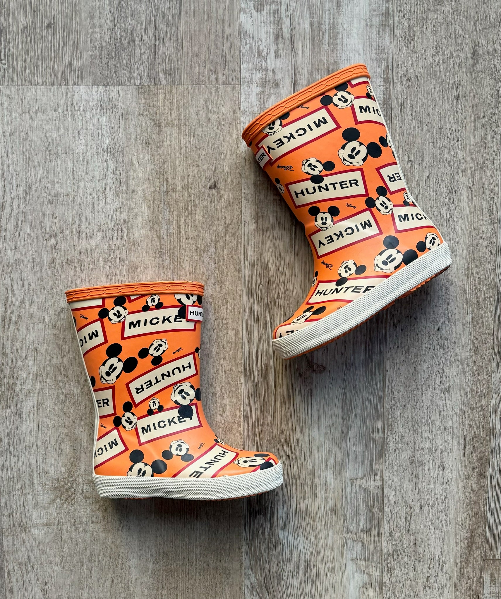 Hunter Mickey Mouse Boots